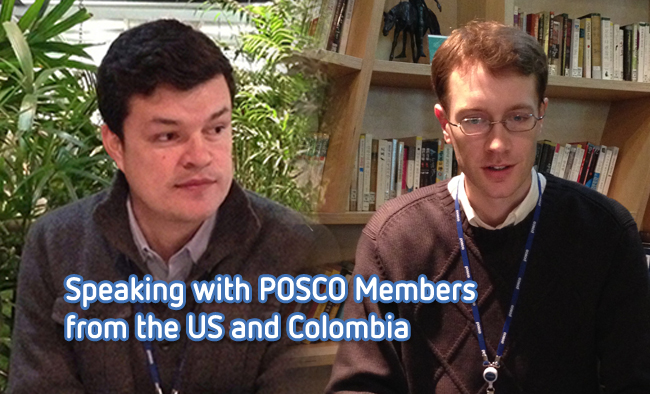 Speaking with POSCO Members from the US and Colombia – Official POSCO ...