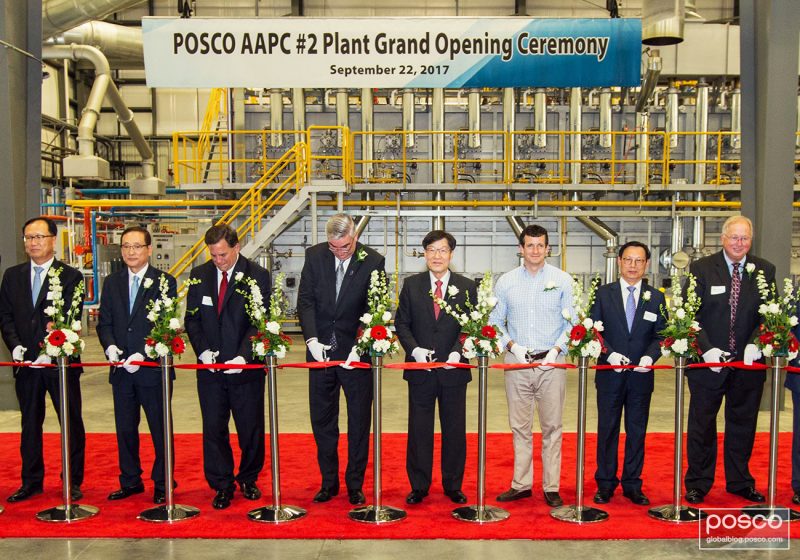 POSCO Opens Its Second Wire Rod Processing Plant in Indiana – Official ...