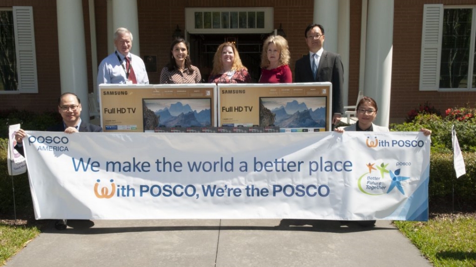 POSCO America Donates Devices for Video Calling to Veterans Hospital ...