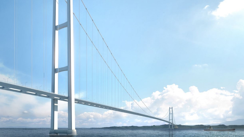 [worldsteel] World’s Longest Suspension Bridge Will Connect Europe and ...