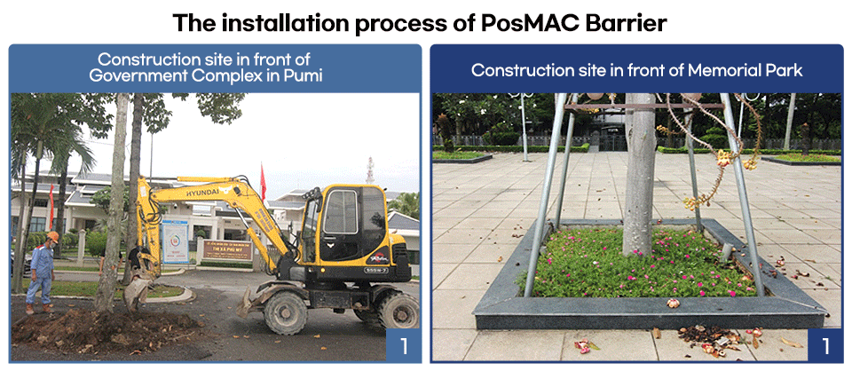 PosMAC roadside tree guard in Vietnam – Official POSCO Newsroom