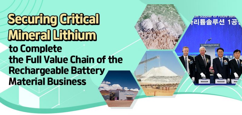 Securing Critical Mineral Lithium to Complete the Full Value Chain of ...