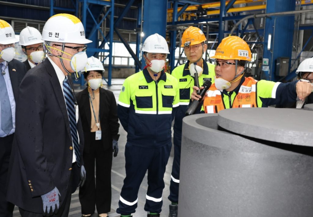U.S. Ambassador to South Korea Visits POSCO Future M’s Pohang Synthetic ...